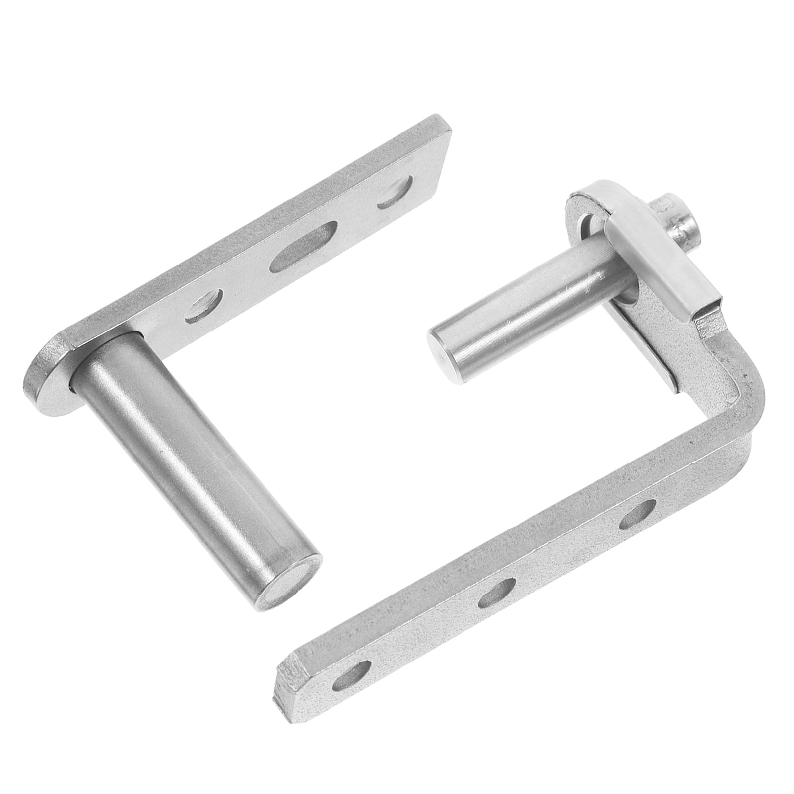 1Pair Cafe Door Hinges Swinging Door Hardware Set Stainless Steel ...