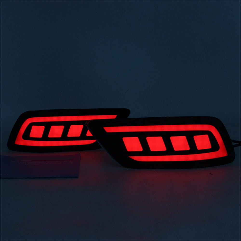 1Pair Car Rear Bumper Light IP67 For Subaru Forester 2019-23 DRL Turn ...