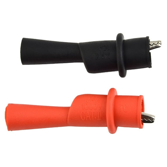 1Pair Clip Wire Tips Test Clip Clamp For Multimeter Tester Probe ...
