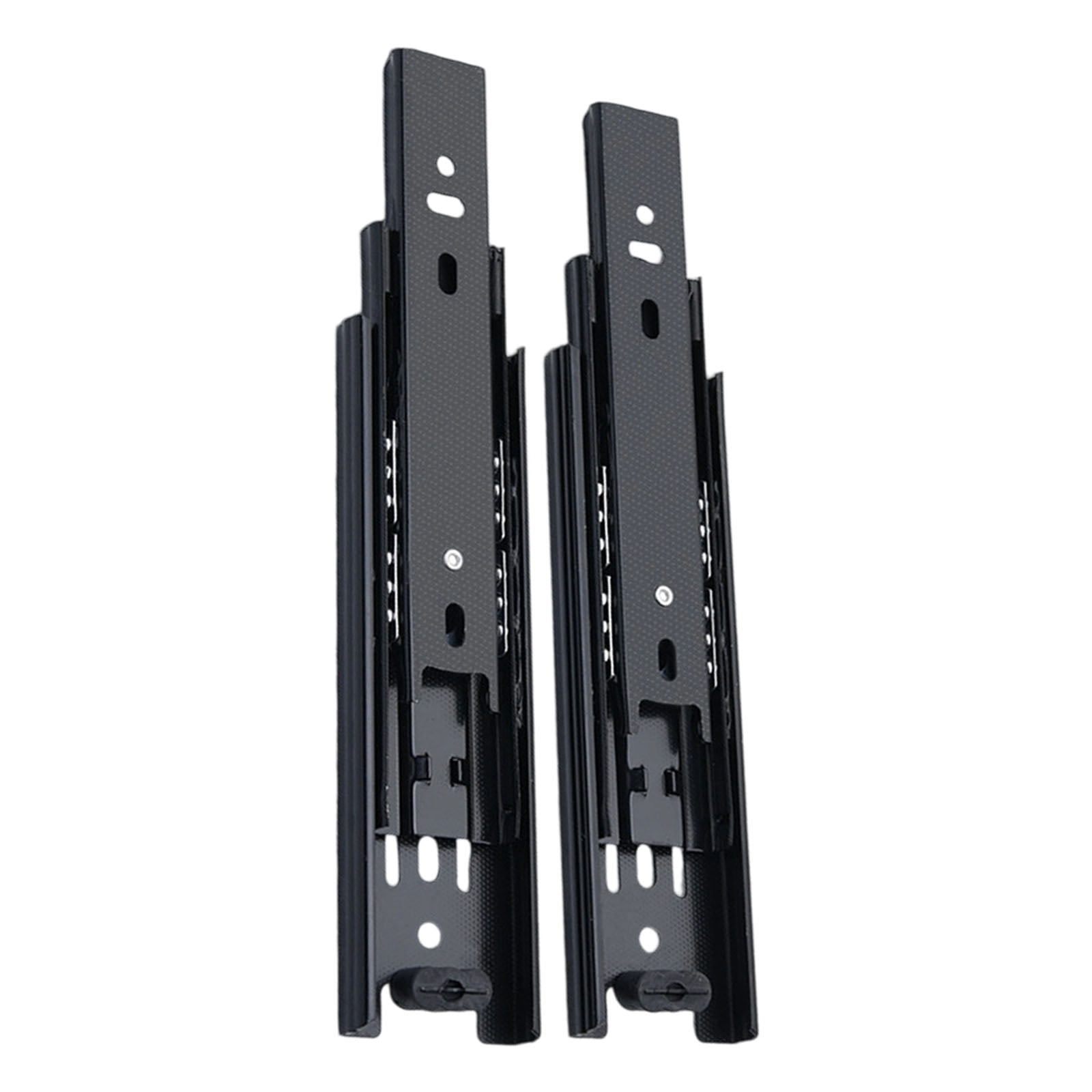 1Pair Cold Rolled Steels Drawer Slides Soft Close Track Rails Cabinet ...
