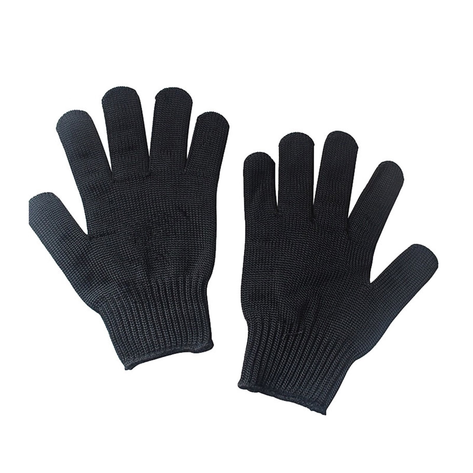 1Pair Cut-Resistant Work Gloves Stainless Steel Wire Anti-Cut Gloves ...