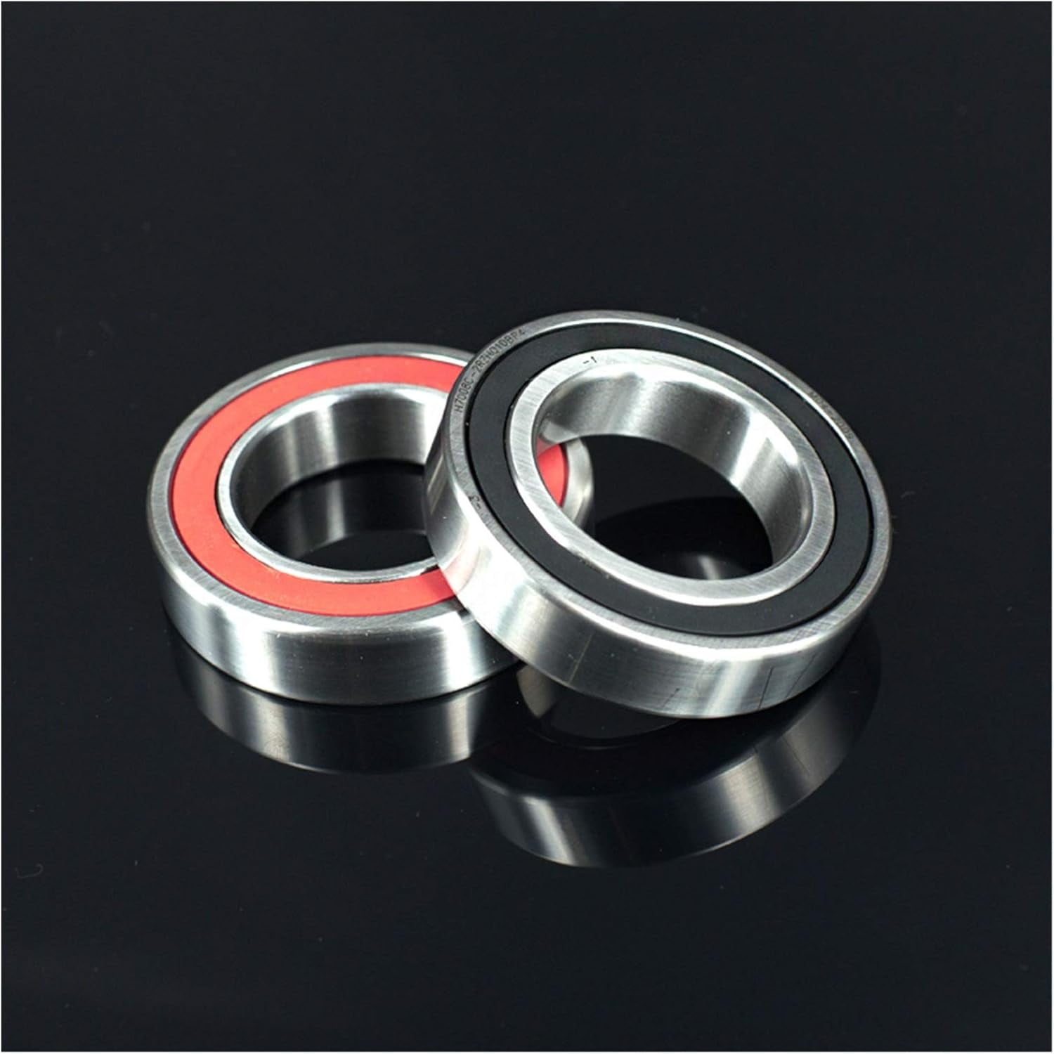 1Pair DT Engraving Machine Spindle High Speed Sealing Ceramic Ball Bearing P4 ABEC-7 H7001C ...