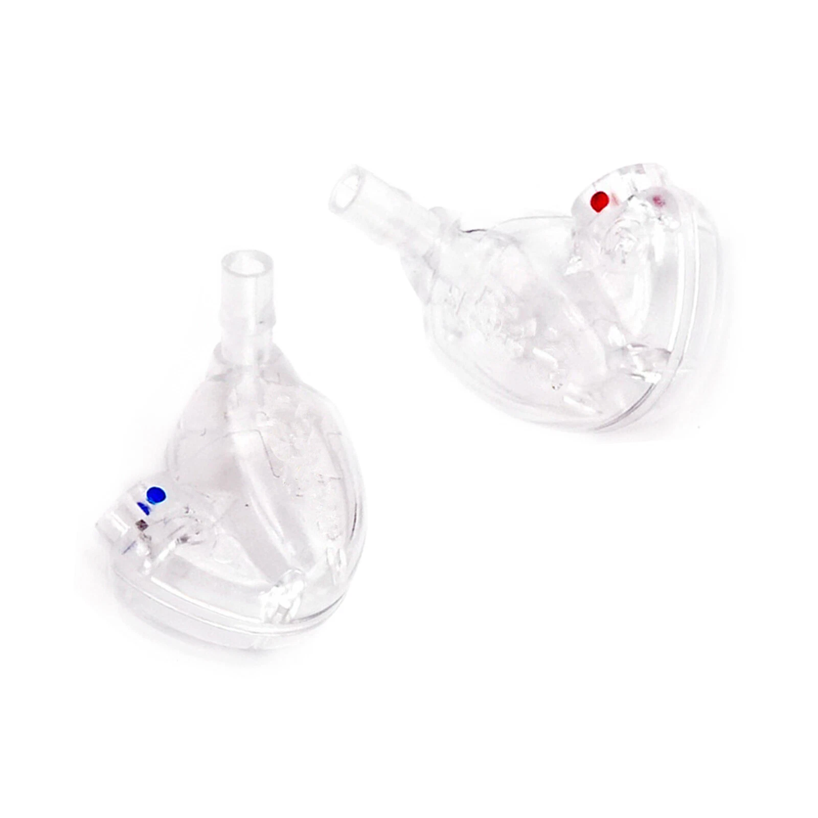 1Pair Diy Earphone Housing Shell Clear Earbuds Case Cover For Shure ...