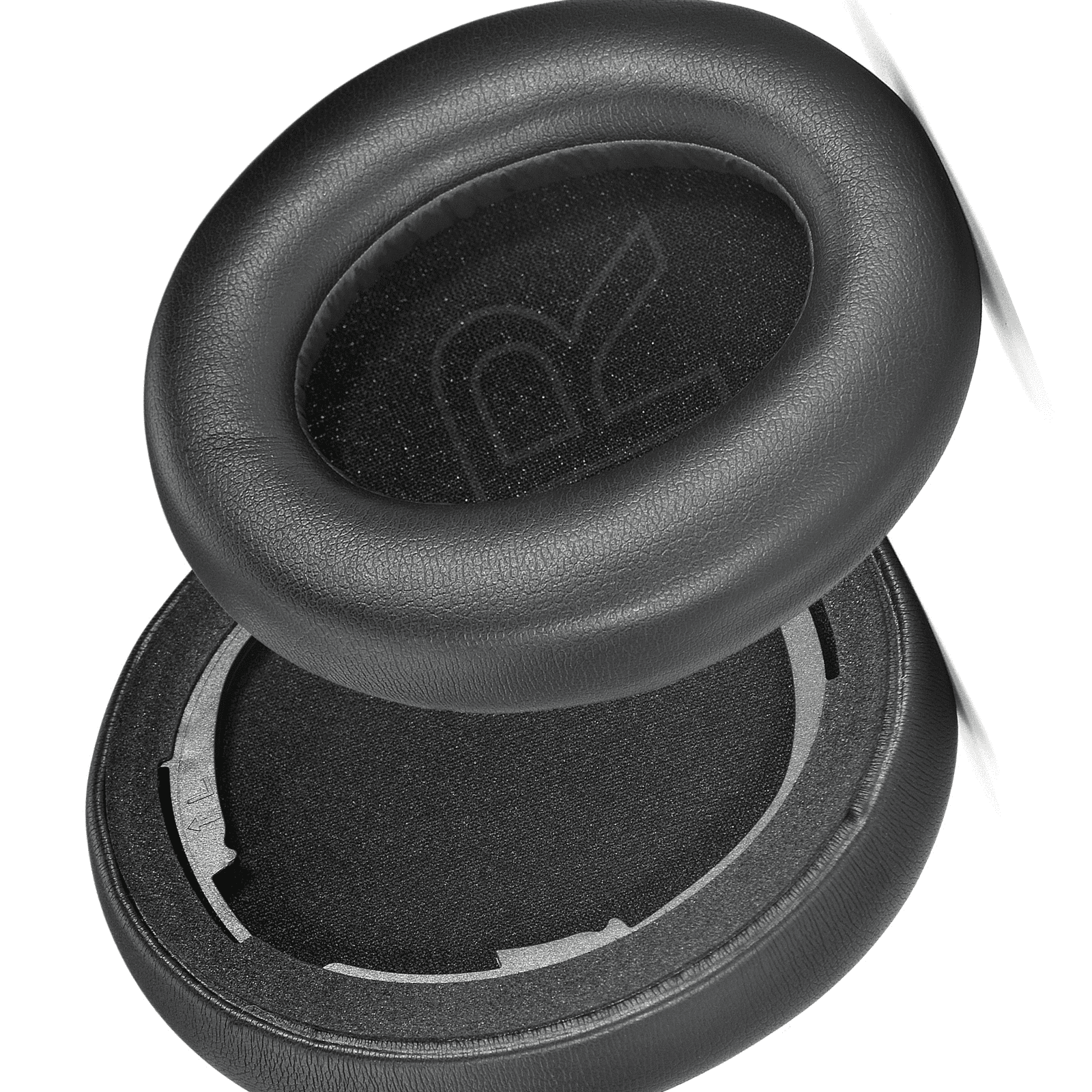 1Pair Earpads Protein Leather Ear Pad Ear Cushions Cover Memory Foam ...