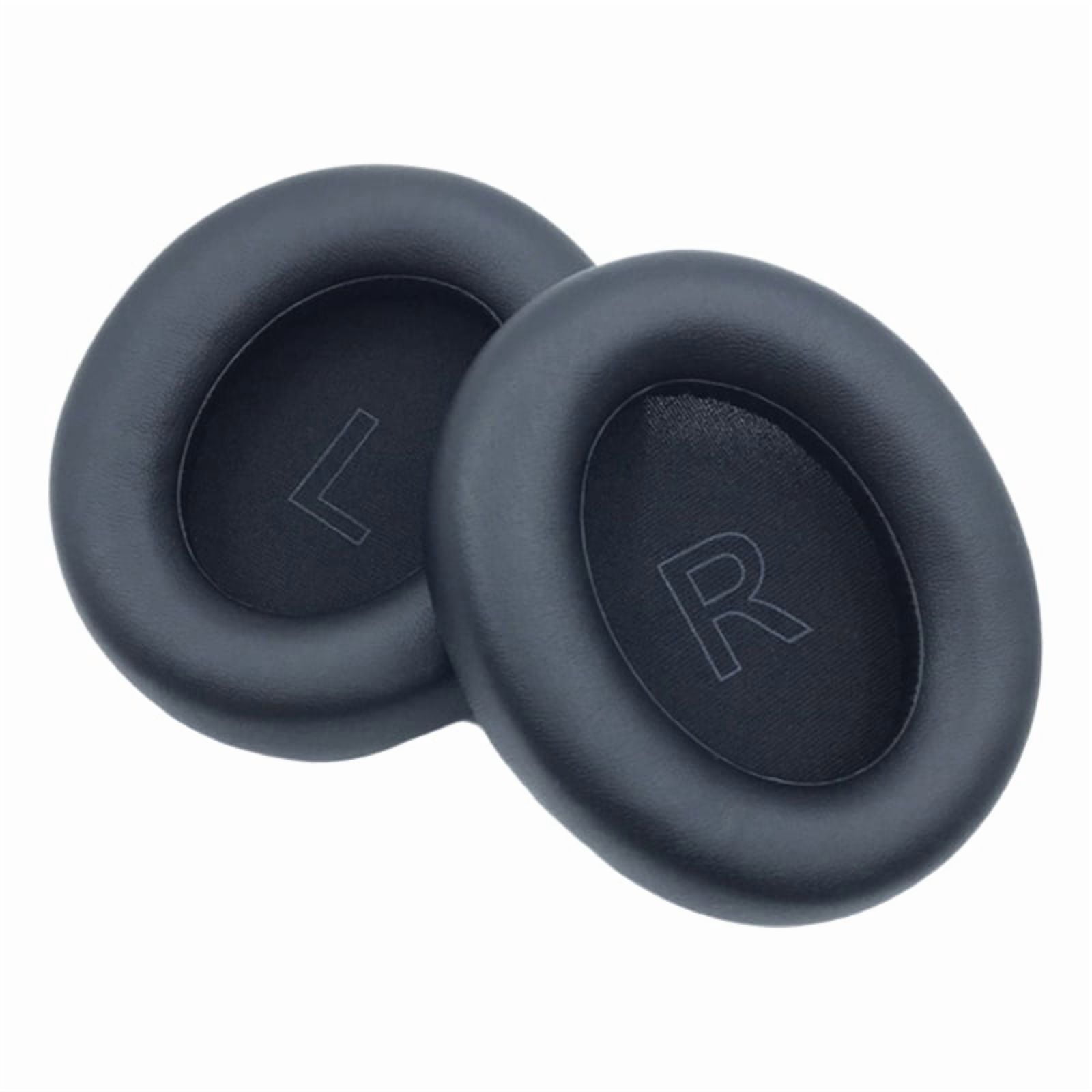 1Pair Earpads Protein Leather Ear Pad Ear Cushions Cover Memory Foam ...