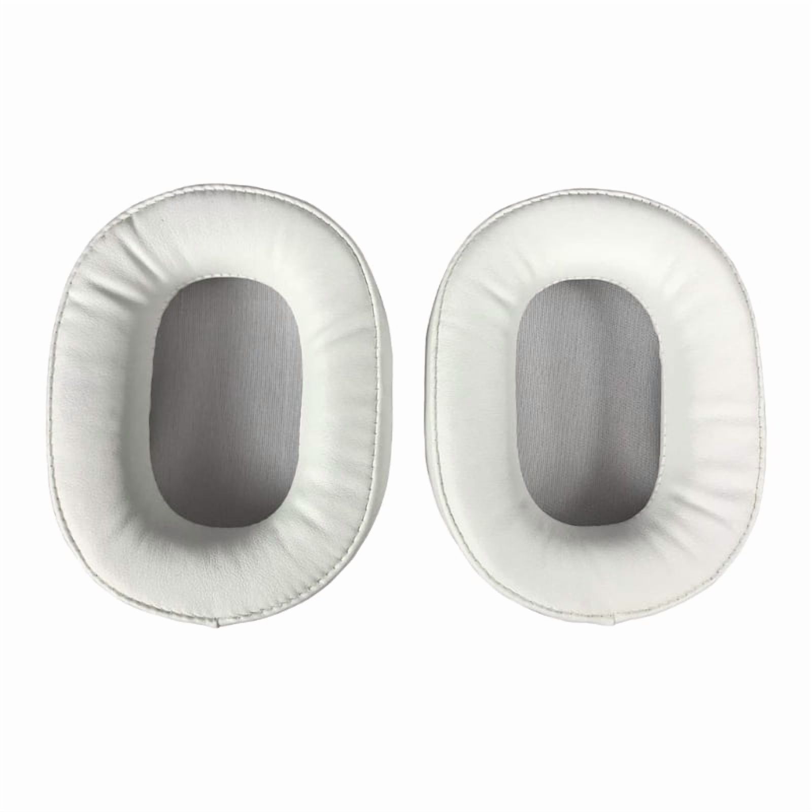 1Pair Earpads Protein Leather Ear Pad Ear Cushions Cover Memory Foam ...