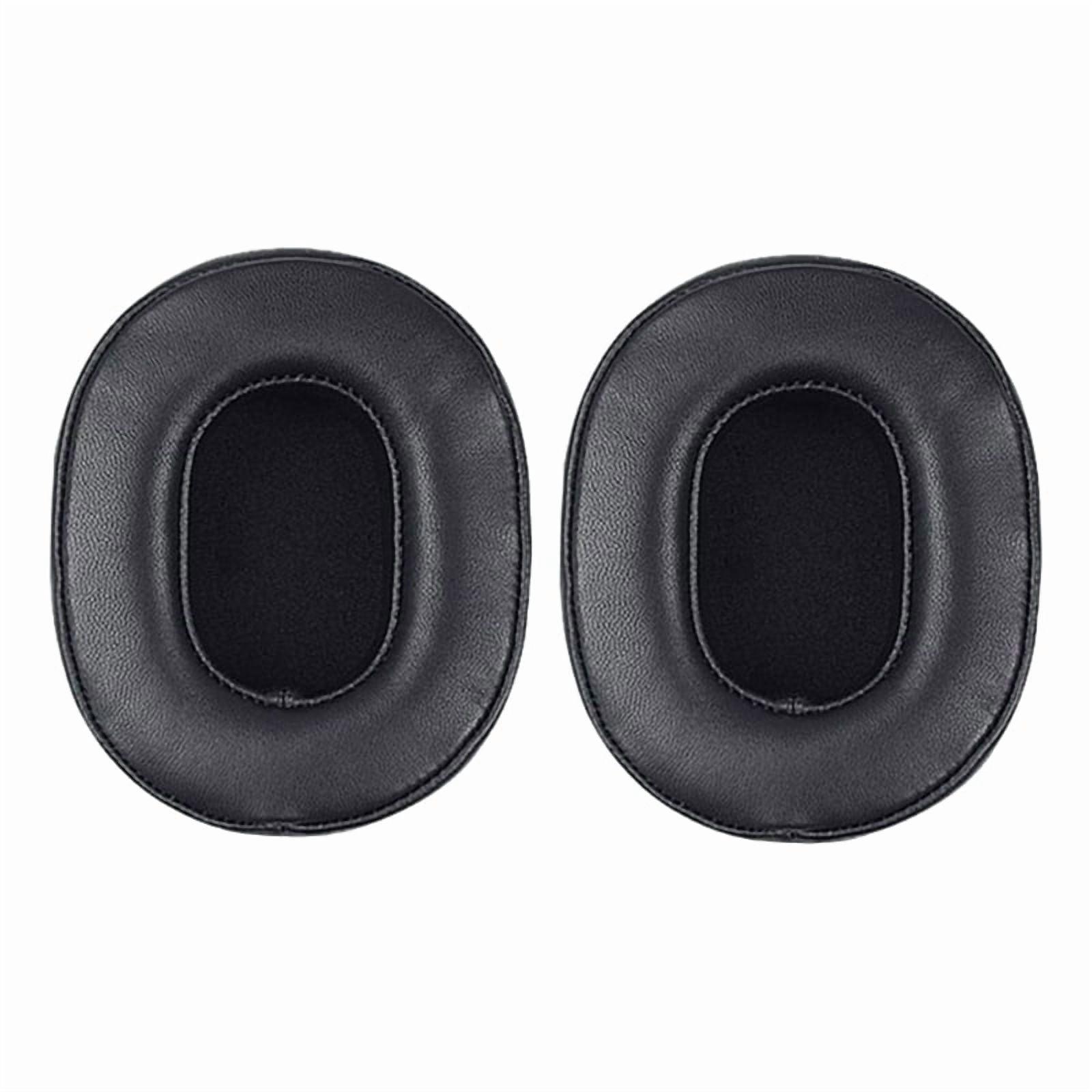 1Pair Earpads Protein Leather Ear Pad Ear Cushions Cover Memory Foam ...