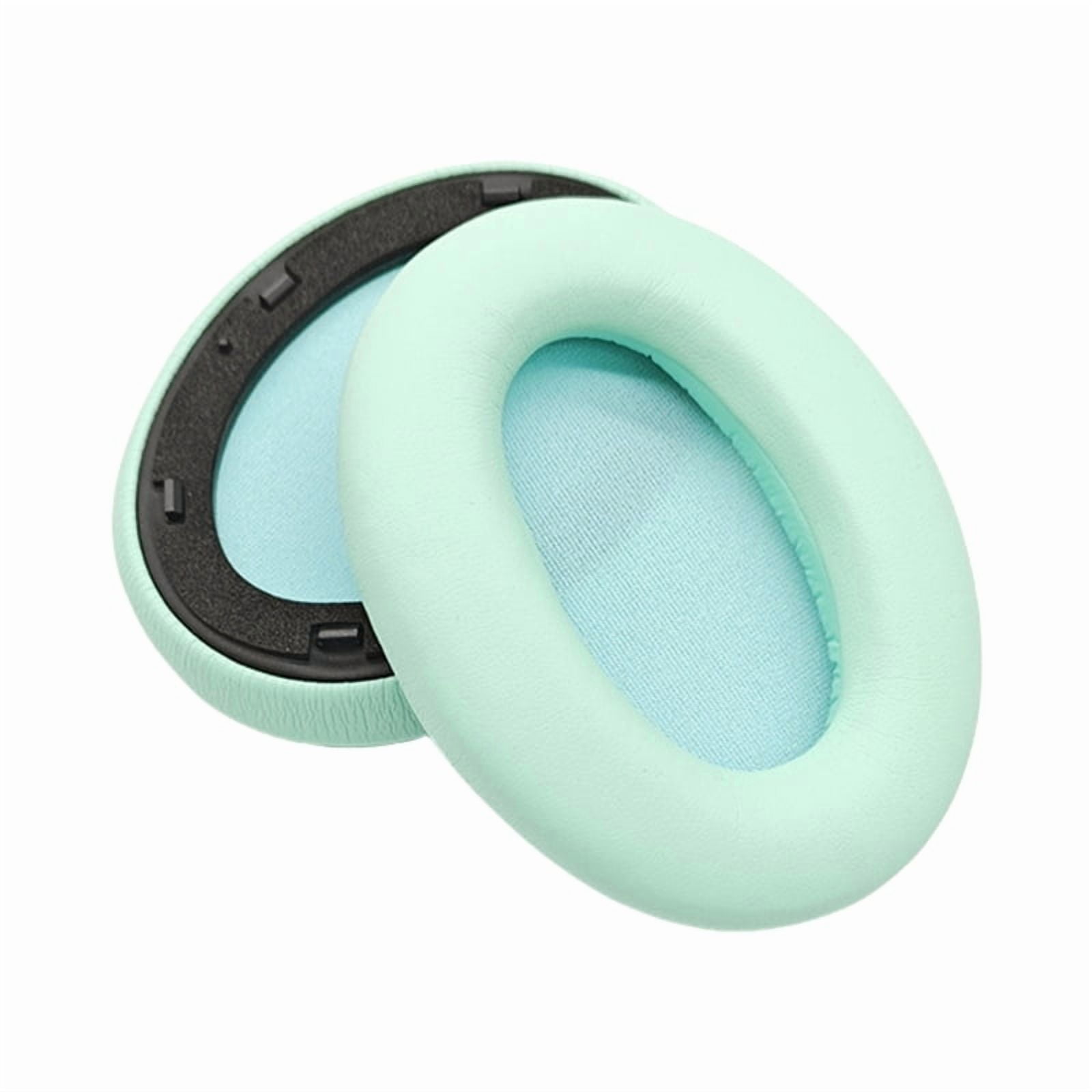 1Pair Earpads Protein Leather Ear Pad Ear Cushions Cover Memory Foam ...