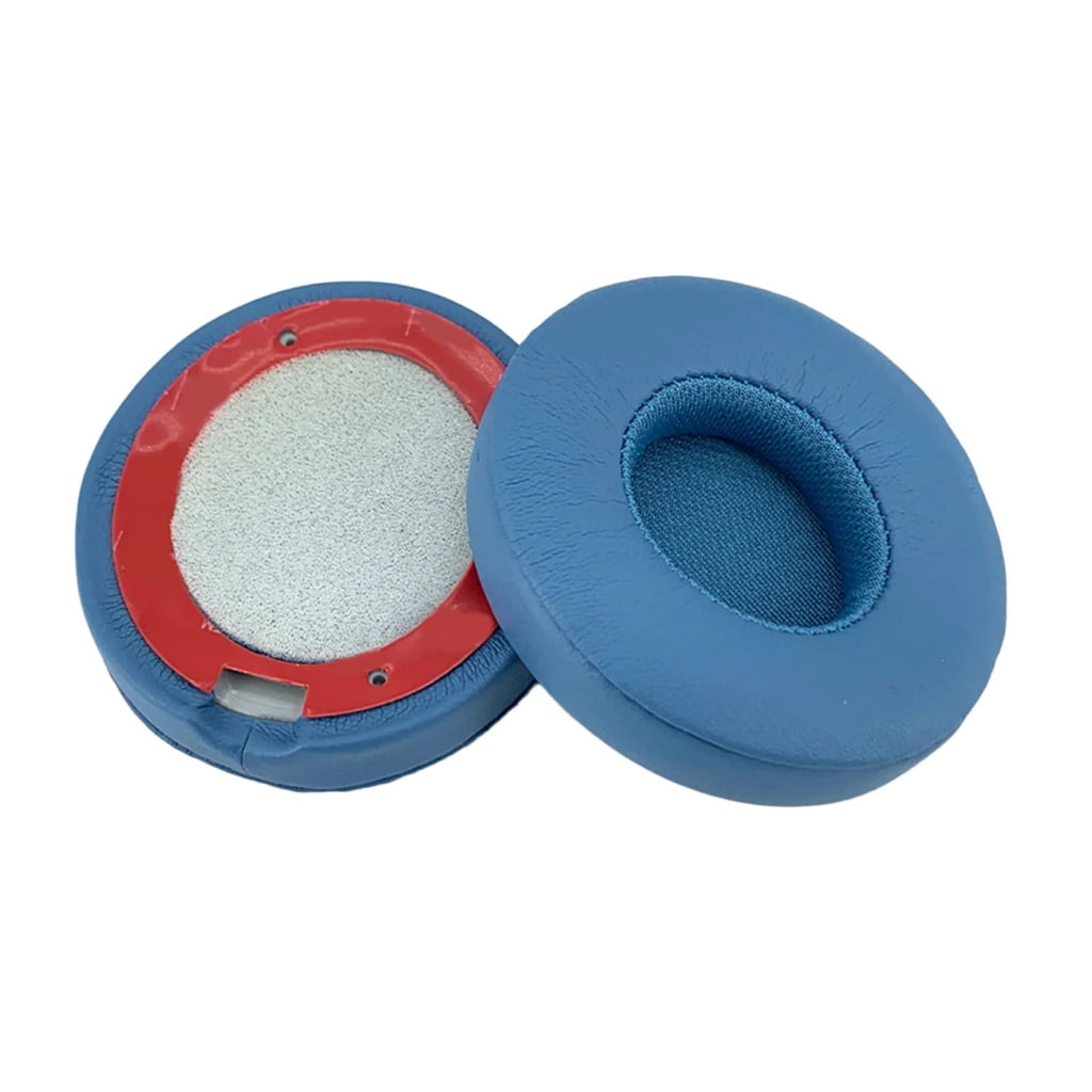 1Pair Earpads Protein Leather Ear Pad Ear Cushions Cover Memory Foam ...