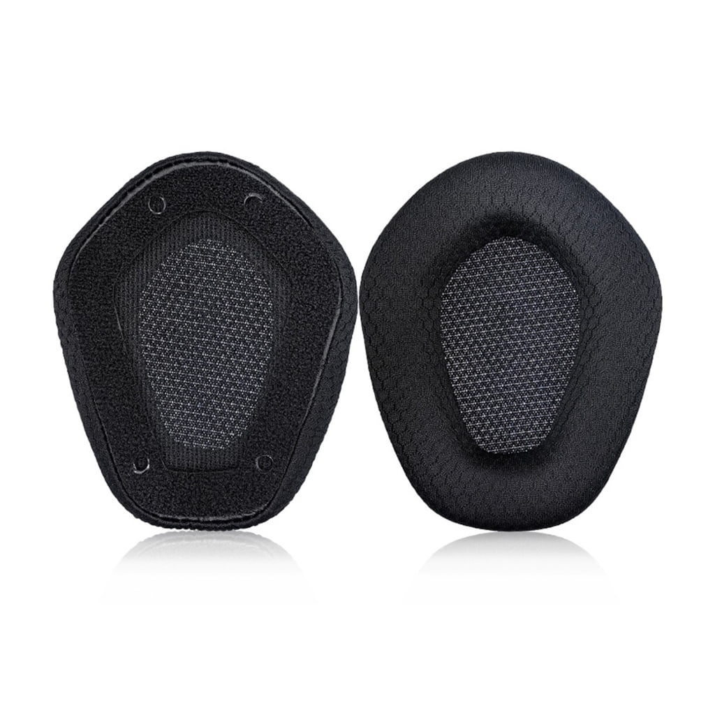 1Pair Earpads Protein Leather Ear Pads Ear Cushions Cover Memory Foam ...