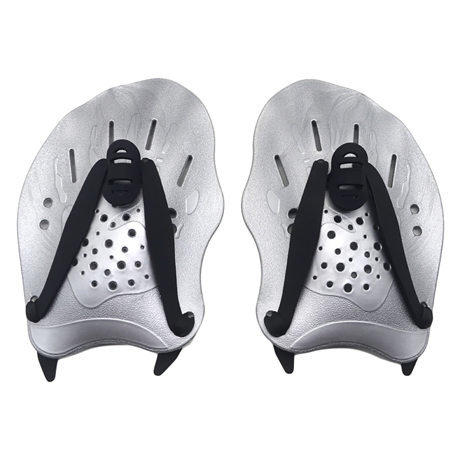 1Pair Ergonomic Design Lightweight Swim Webbed Vibrant Color Adjustable ...