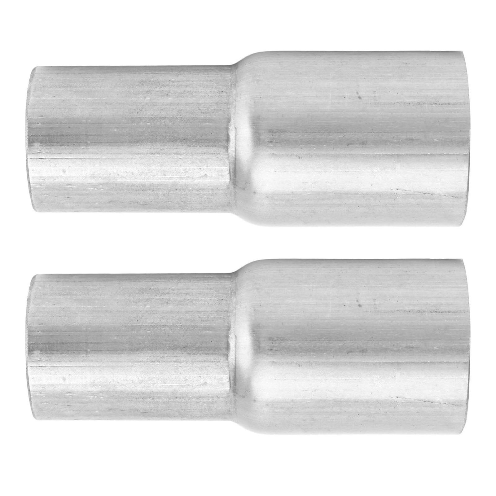 1Pair Exhaust Pipe to Pipe Adapter Reducer 1.25 to 1.5In Stainless ...