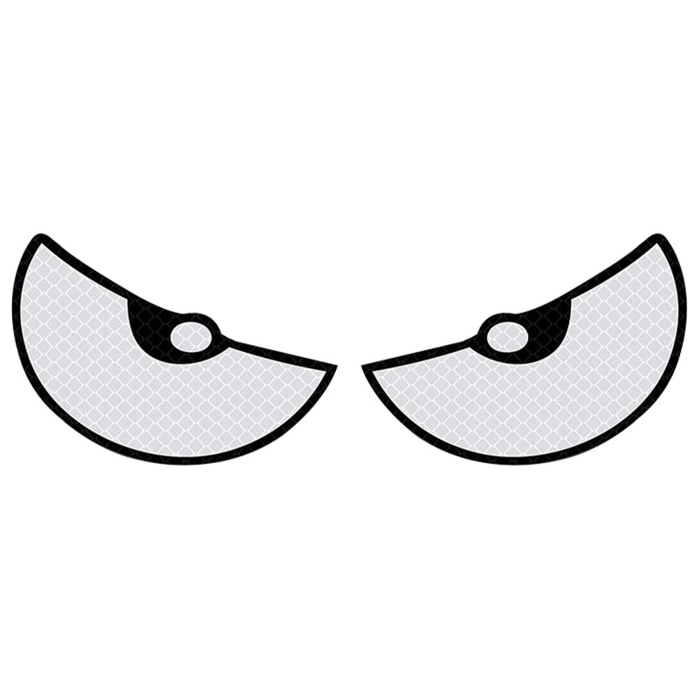 1Pair Eyes Auto Rear Nighttime Driving Safety Warning Sticker Decal ...