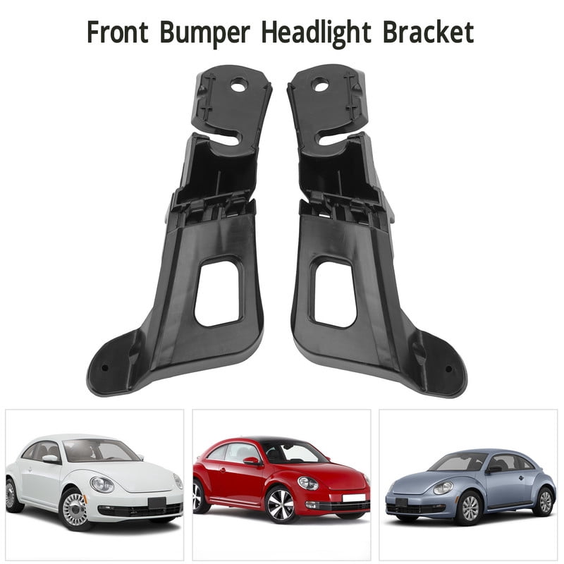 1Pair Front Bumper Headlight Bracket, High Strength Headlight Frame ...