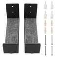 1Pair Hot Surfboard Mount Rack,Kayak Boat Wall Rack Black - Walmart.com