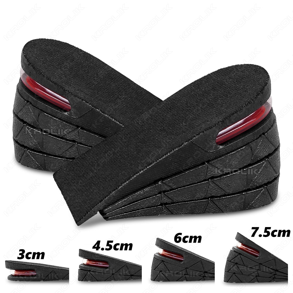 1Pair Invisible Height Lift Removable Padding Insoles For Extra Height ...