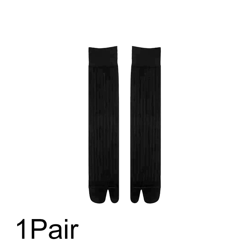 1Pair Japanese Style Tabi Toe Socks For Men Women Summer Breathable Two ...