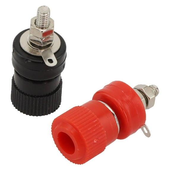 1Pair Js-999B Terminal Bindingpost 4Mm Battery Power Junction Connector ...
