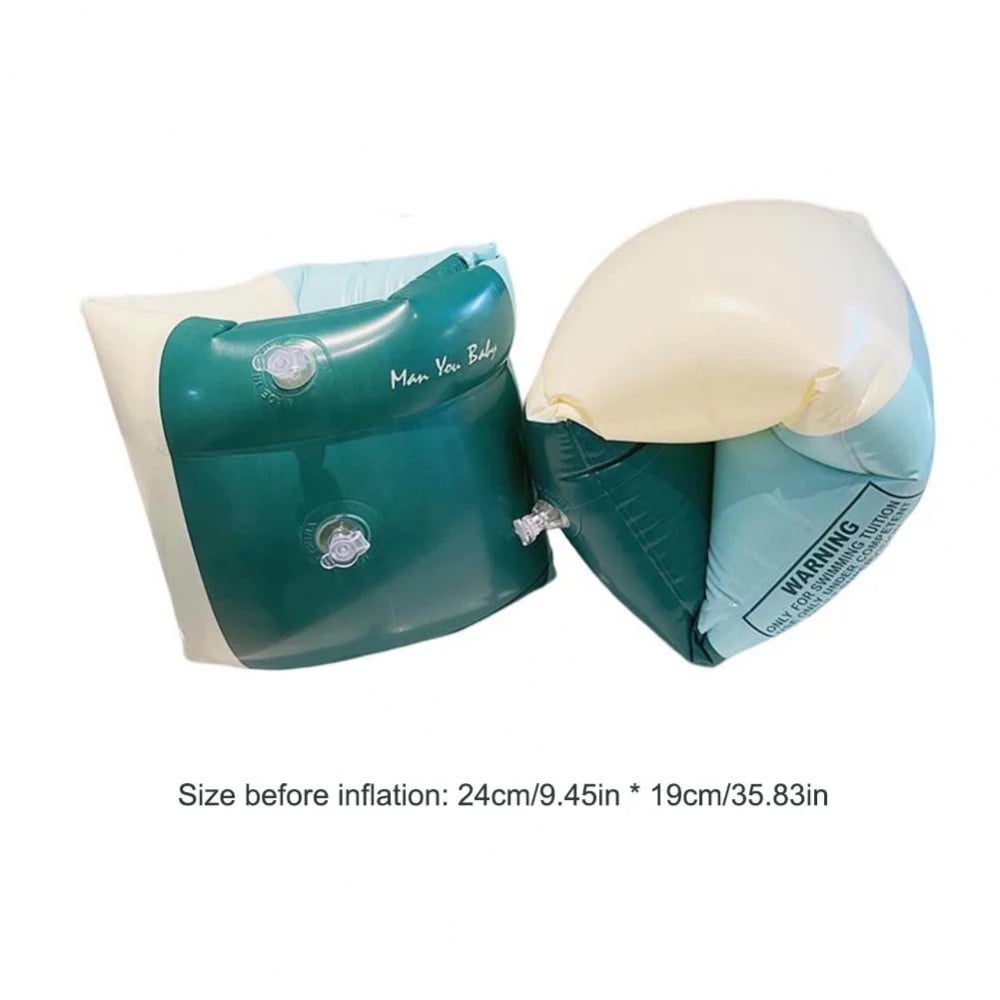 1Pair Kids Arm Ring Inflatable Swim Arm Floater Swimming Pool Float Sleeve PVC Inflatable Pool ...
