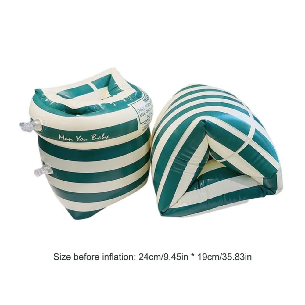 1Pair Kids Arm Ring Inflatable Swim Arm Floater Swimming Pool Float ...