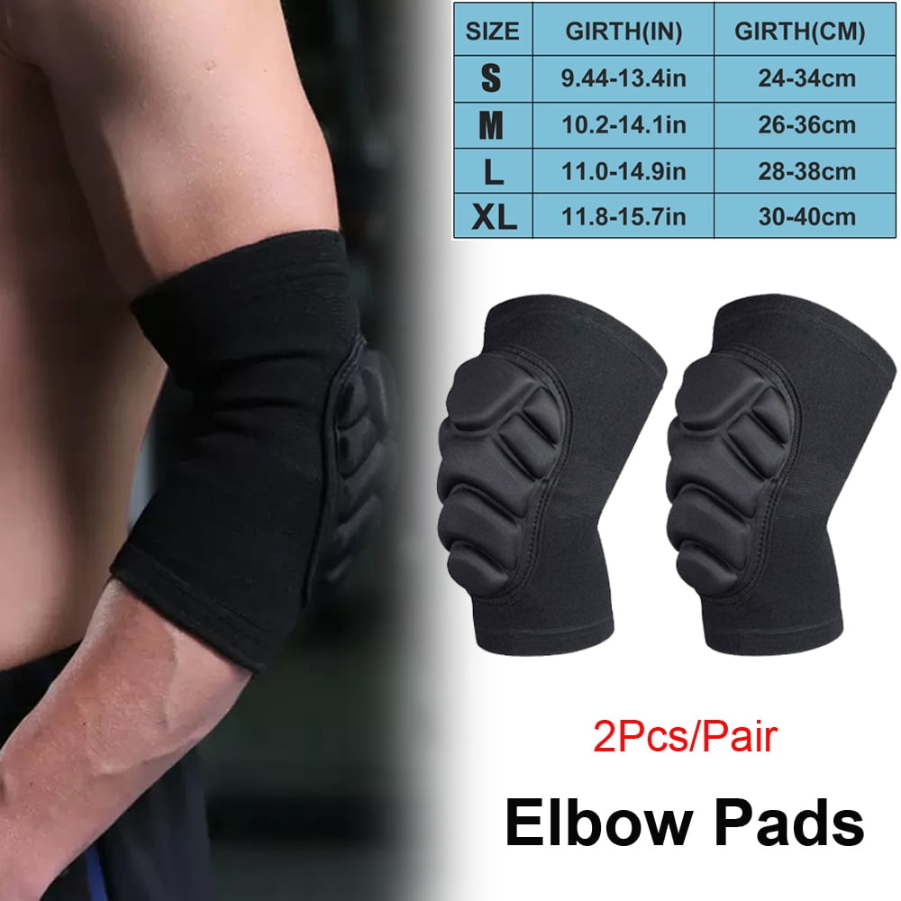 1Pair Knee Elbow Pads, Thick Sponge Collisioned Kneepads for Work ...