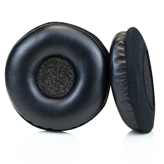 1Pair L+R Protein Leather Ear Pads Cushion For Logitech H390 H600 H609 ...