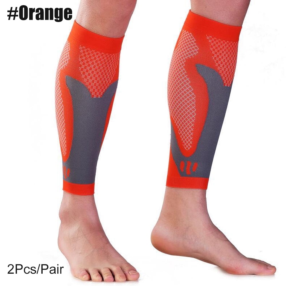 1Pair Leg Compression Sleeve,Calf Support Sleeves Legs Pain Relief ...