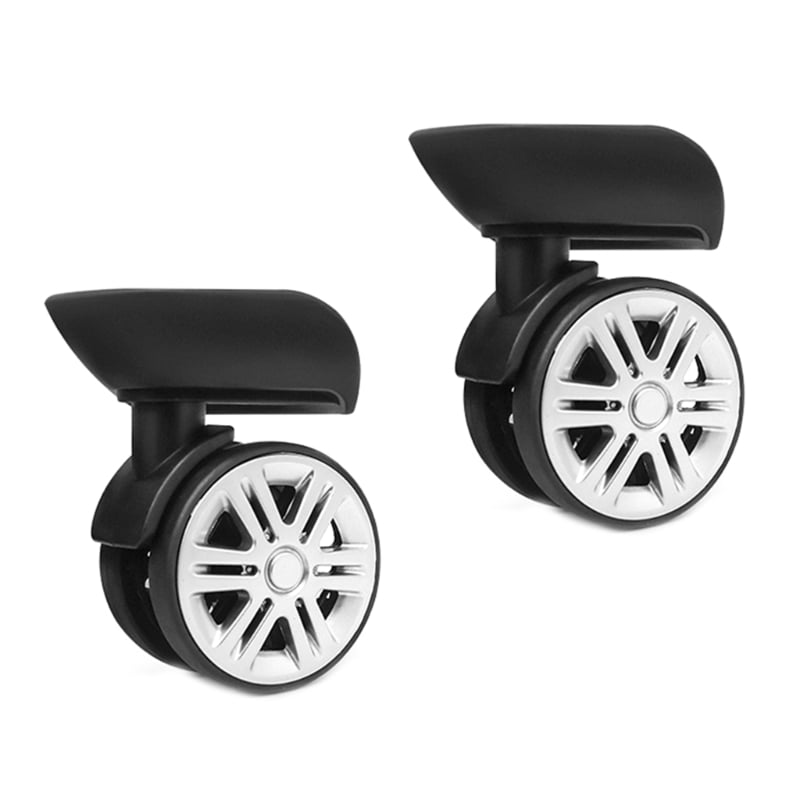 1Pair Luggage Wheels Suitcase Replacement Wheel Roller Hardware ...