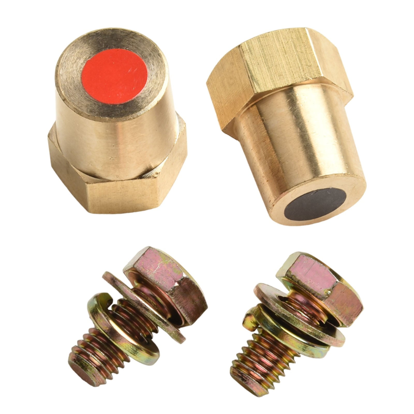 1Pair M10 M6 M8 Stud Remote Battery Power Junction Post Connectors Adapter Brass M8 YIWEI ...