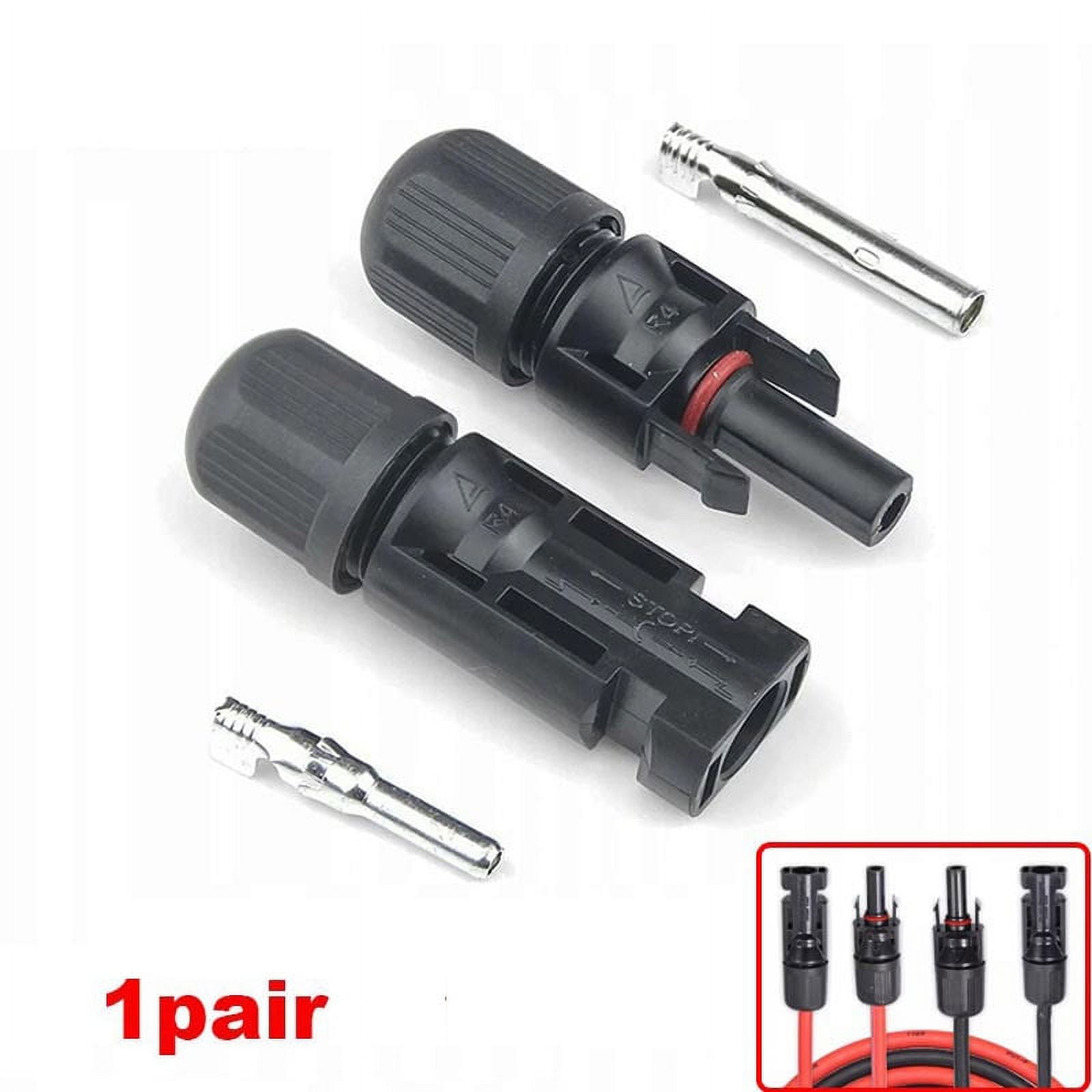 1Pair MC4 Solar DC Connector IP67 Waterproof Male Female Connector Use ... 1Pair MC4 Solar DC Connector IP67 Waterproof Male Female Connector Use ...