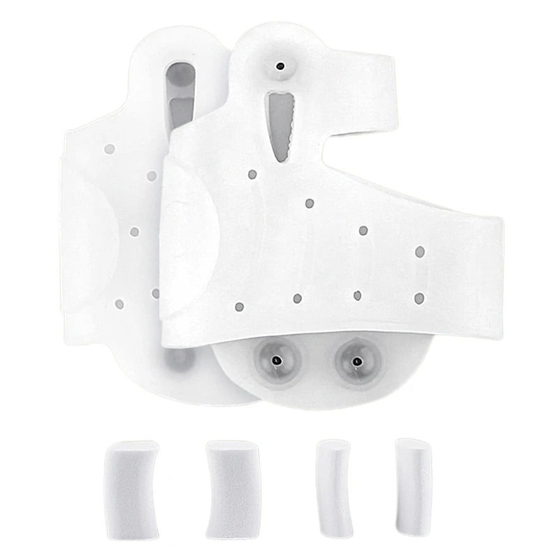 1Pair Metatarsal Hallux Valgus Corrector Overlapping Toe Straightener ...