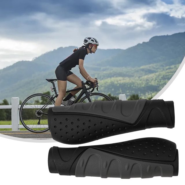 1Pair Mountain Bicycle Folding Bike Handlebar Grip Long/Short Shift ...