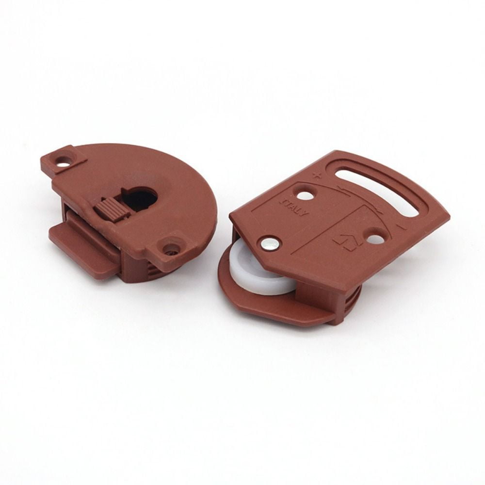 1Pair New Plastic Furniture Hardware Cabinet Wardrobe Gear Circuit ...