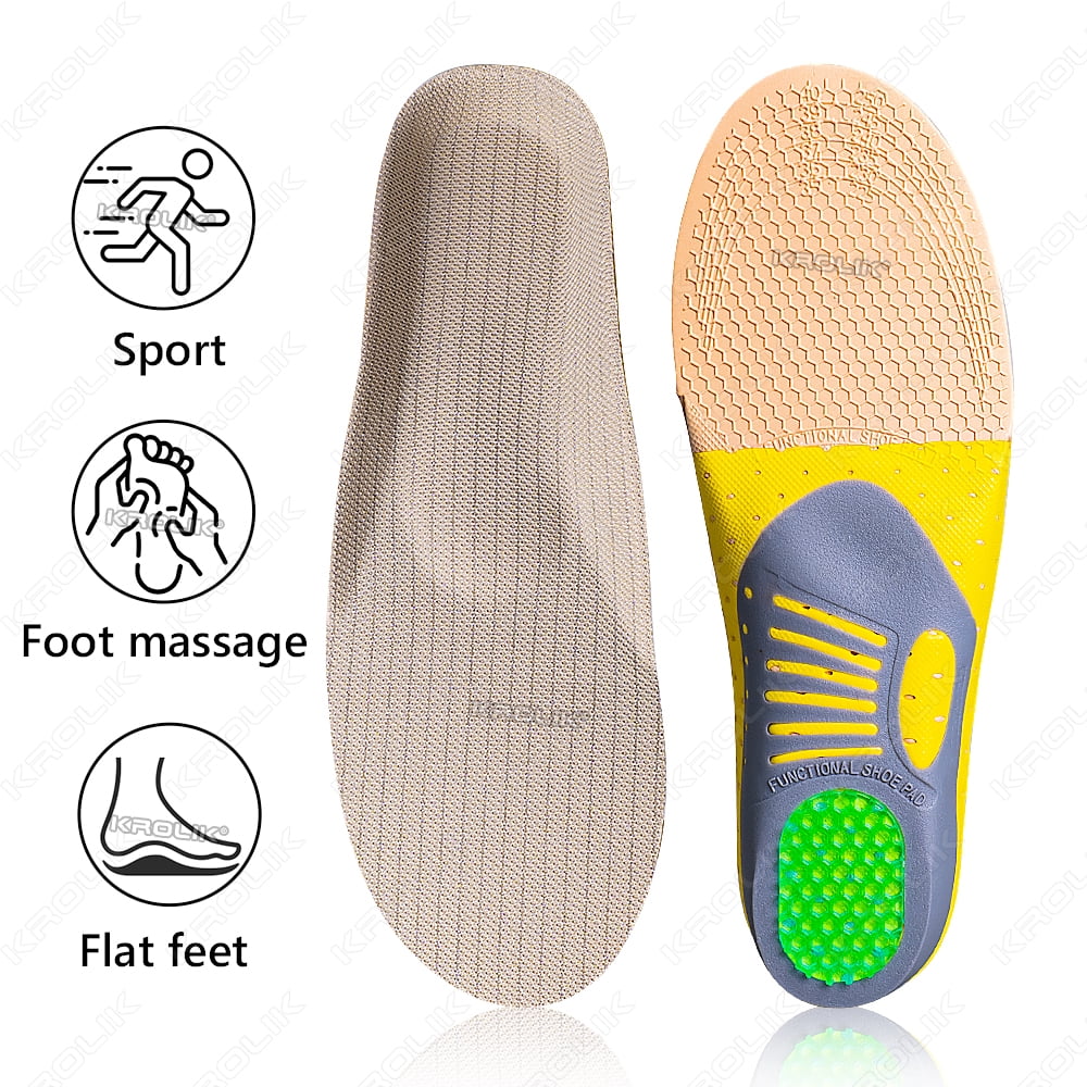 1Pair Orthopedic Insoles Orthotics Flat Foot Health Sole Pad for Shoes ...