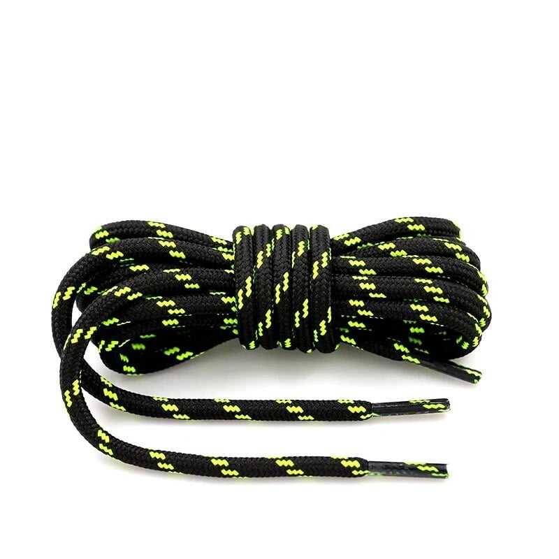 1Pair Outdoor Shoelaces Sports Round Shoes Lace Hiking Slip Rope Laces ...