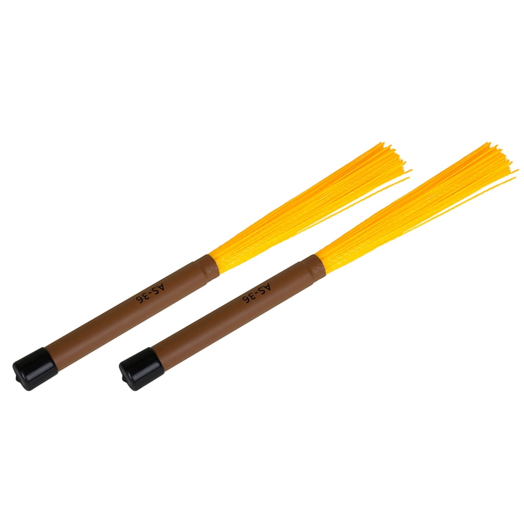 1Pair Rod Drum Sticks Brush Professional Nylon Drumsticks Brushes Multi ...