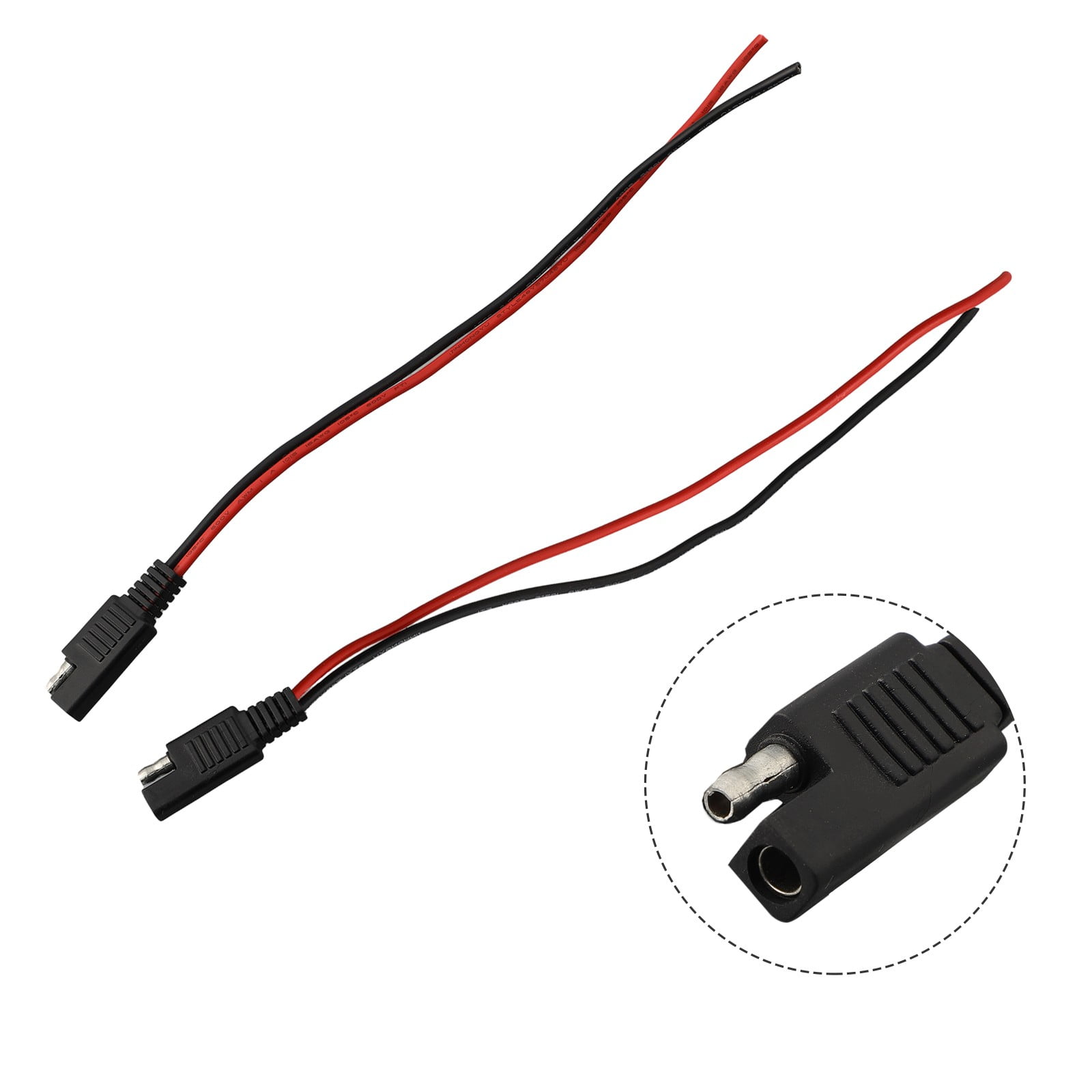 1Pair SAE Single Ended ExtensionCable 18AWG Power Automotive Extension ...