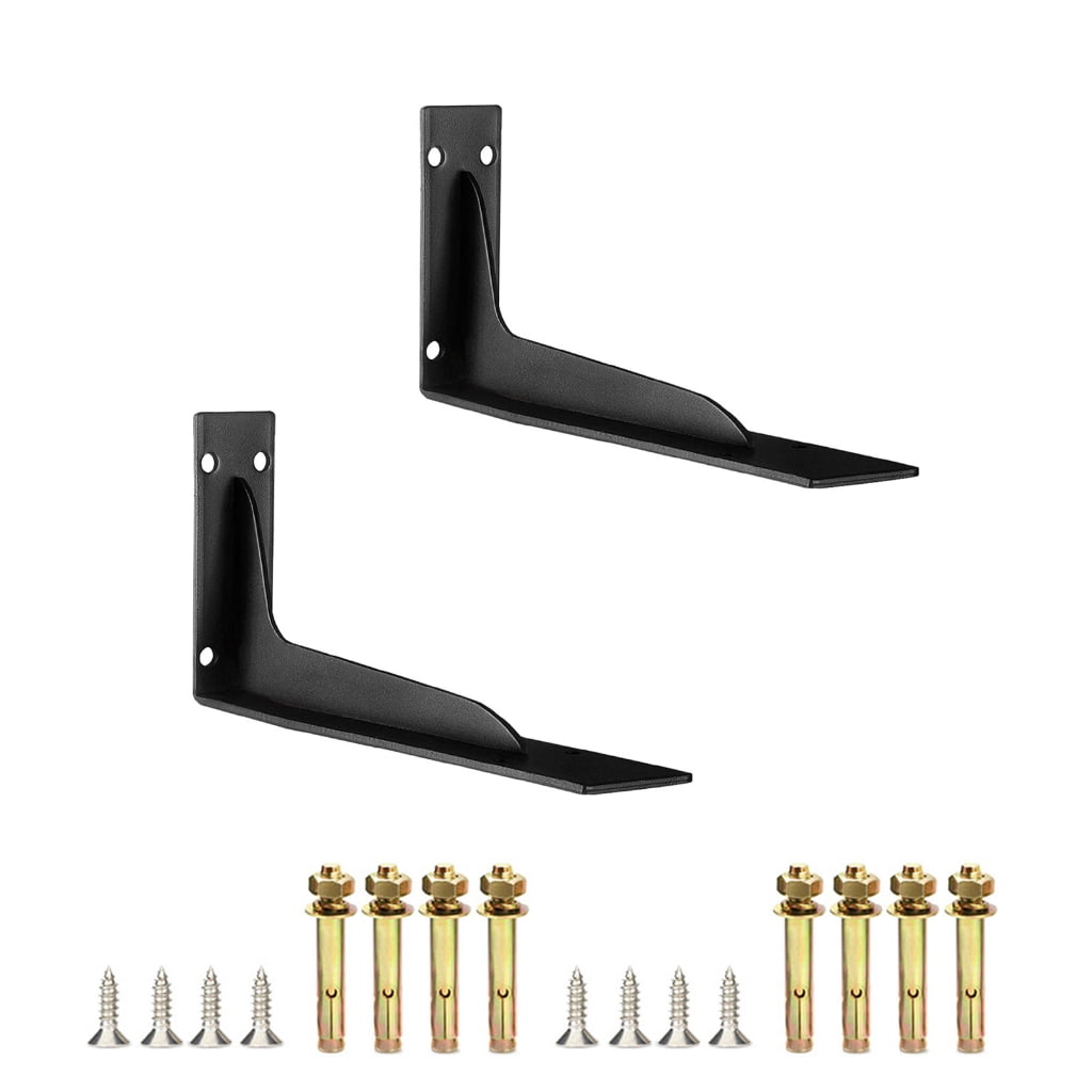 1Pair Shelf Bracket Corner Brace Support 90Degree Shelf Bracket Easy to ...