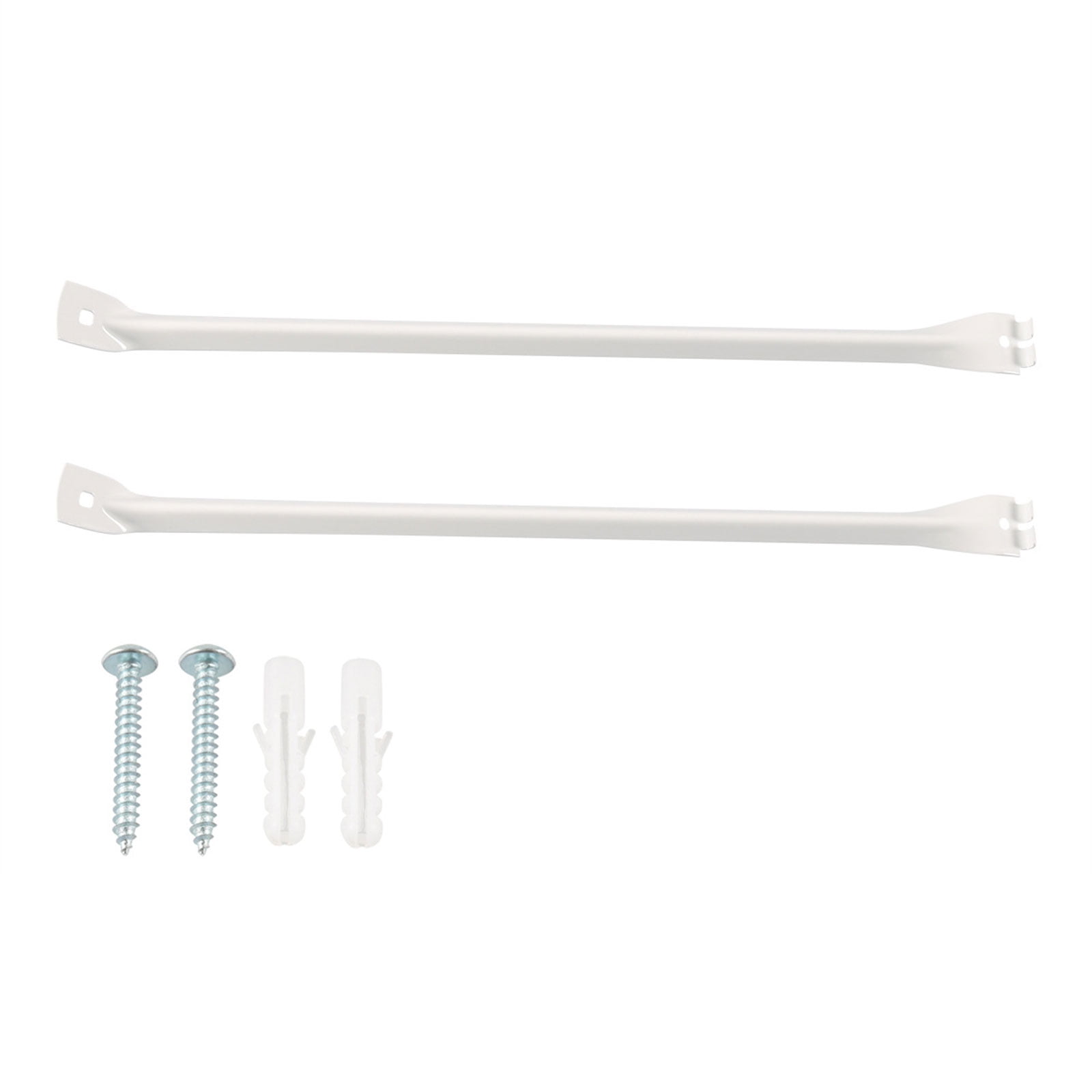 1Pair Shelf Bracket Fitting Assembly Wall Mounted Metal Wire Rack ...