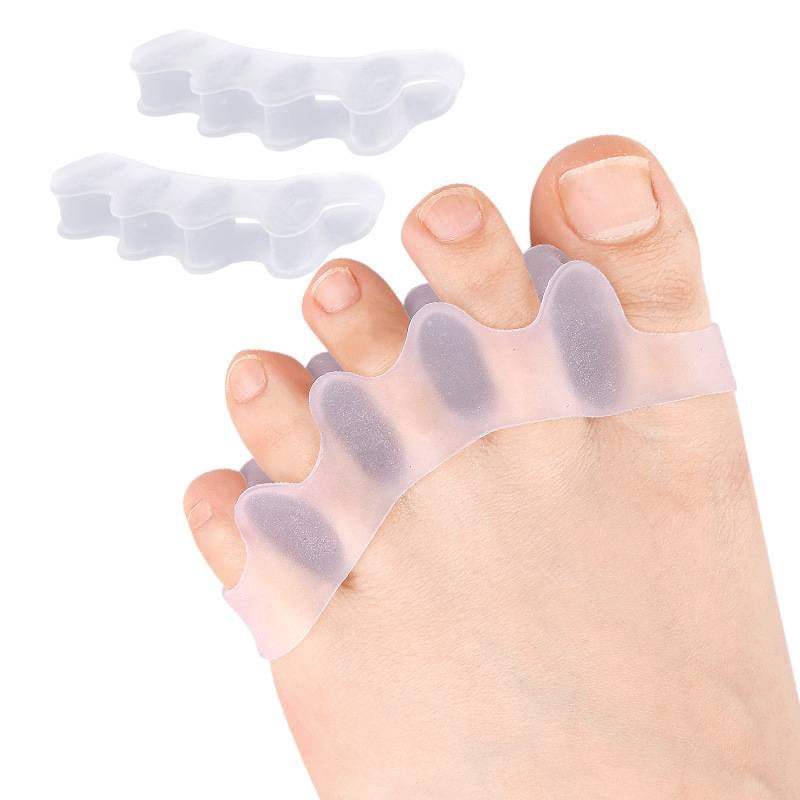 1Pair Silicone Gel Thumb Valgus Corrector Toe Separators Splitter ...