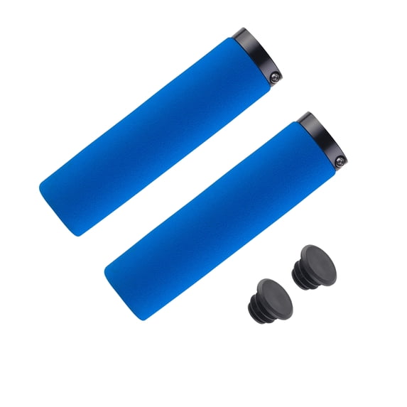 1Pair Soft Shock Absorption Handle Rod Cover Comfortable Cycling Handle ...