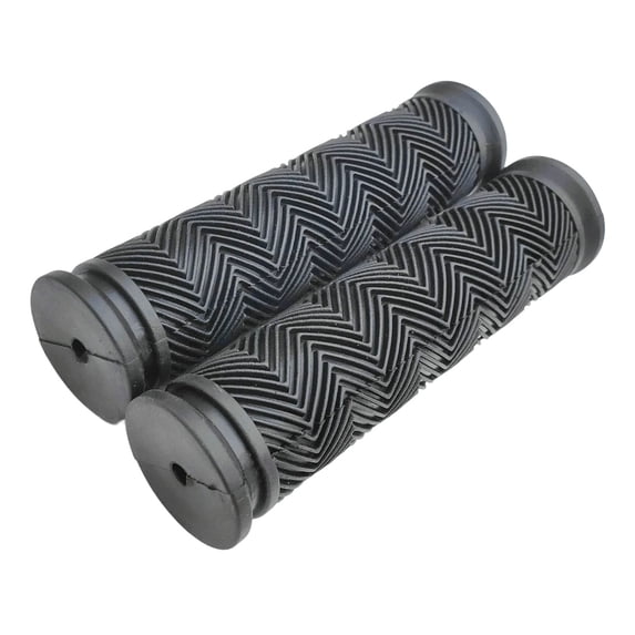 1Pair Soft Shock Absorption Handle Rod Cover Nonslip Silicone Bike ...