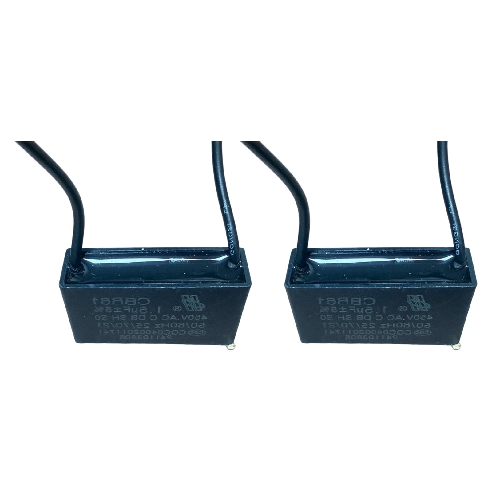 1Pair Start Capacitors for Air Conditioning Fan Motors Rapid Activation ...