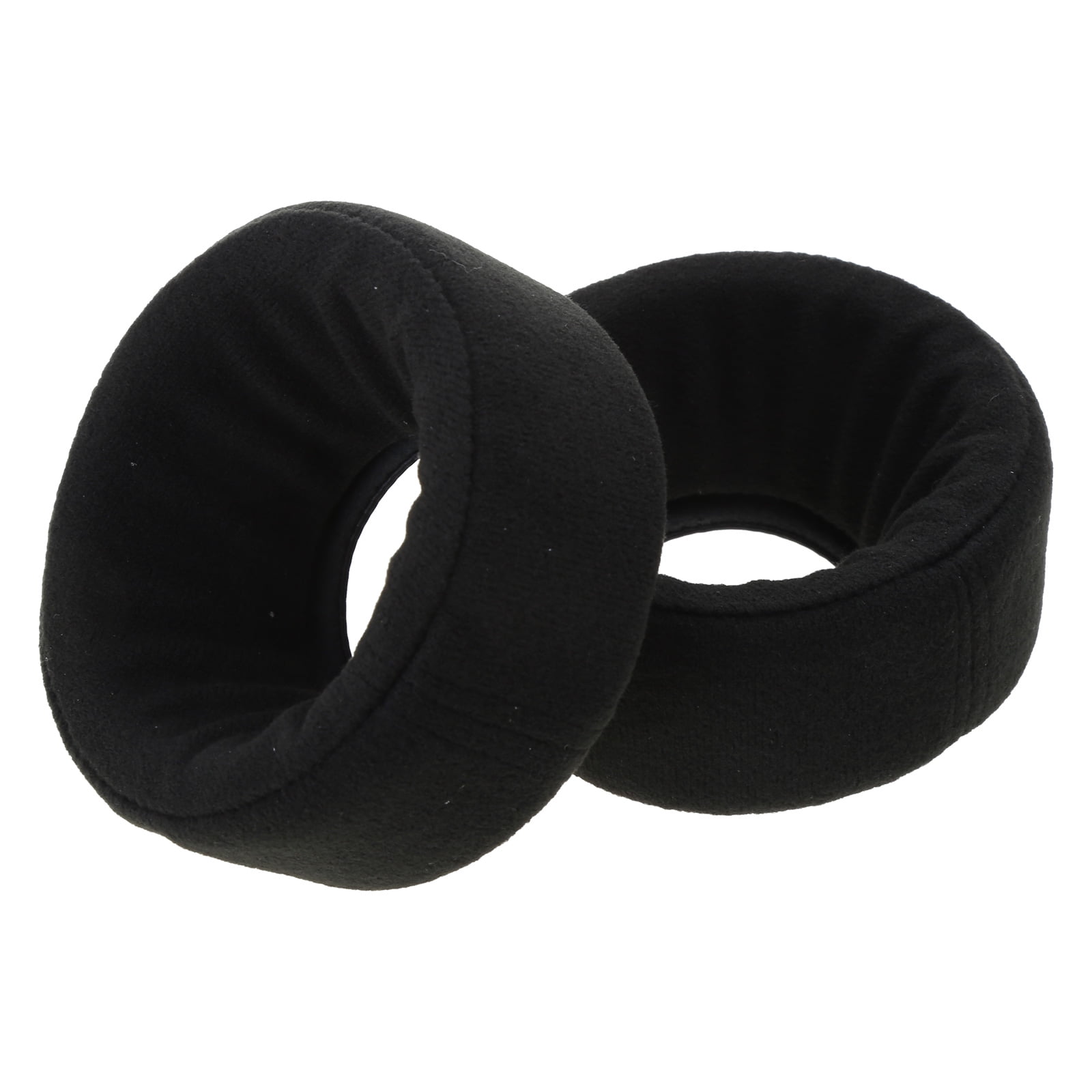 1Pair Velvet Replacement Leather Sponge Ear Pads Earmuffs Cushion ...