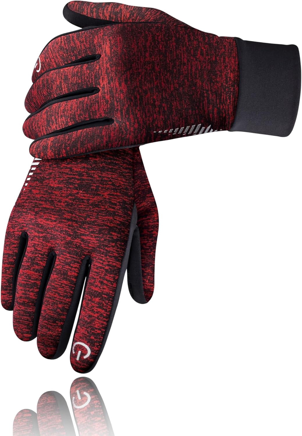 1Pairs Lightweight Winter Running Gloves, Touch Screen & Anti-Slip Warm ...