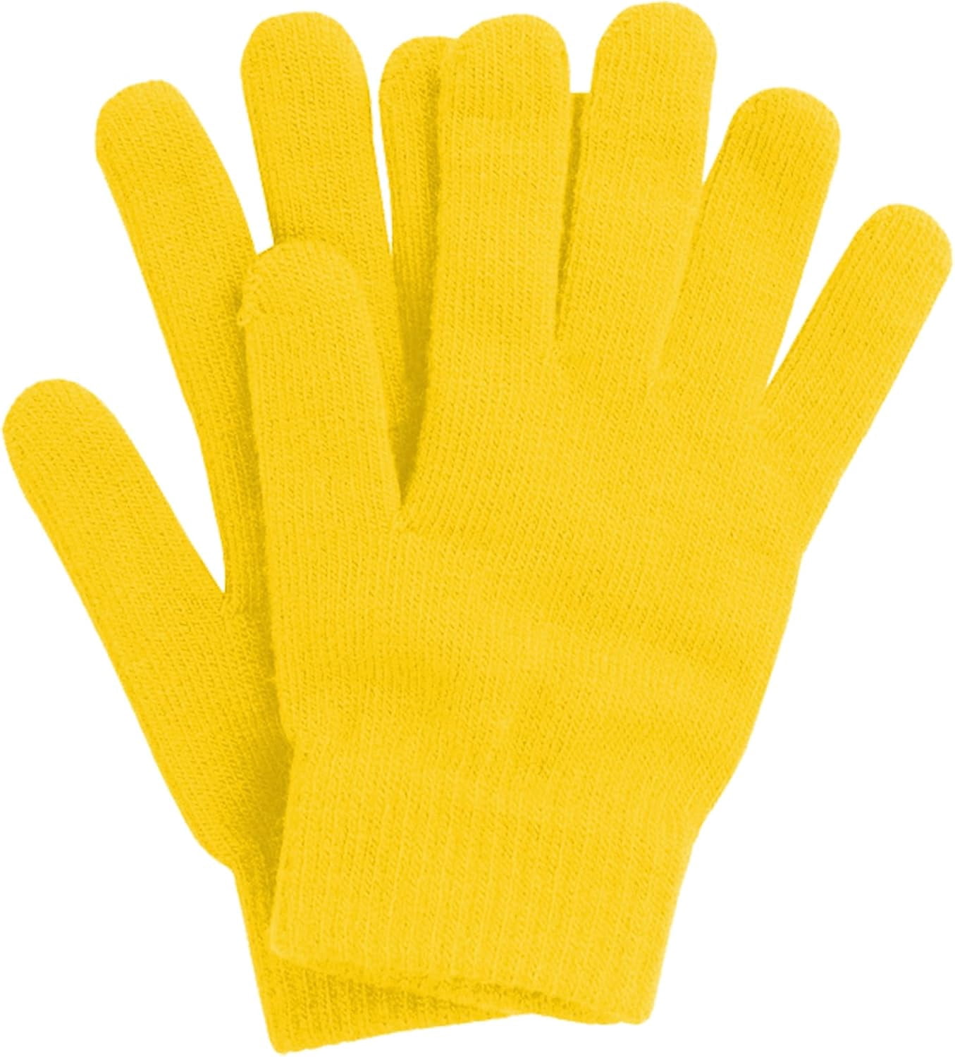 1Pairs Stretchy Mittens Sports Knitted Gloves Unisex Magic Gloves ...