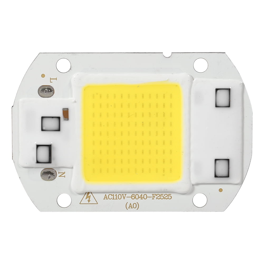 1Pc 110V 30W White High Power Integrated LED Floodlight COB Chip Lamp ...