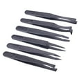 1Pc 120Mm Carbon Fiber Tweezer Anti-Static Precision Tweezer For ...