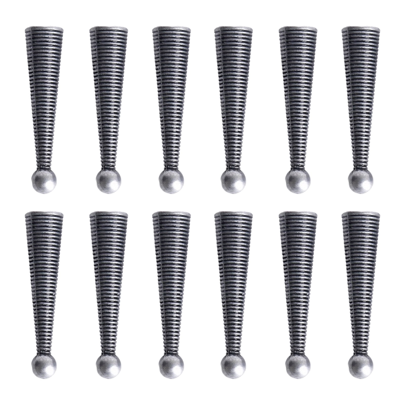 1Pc/12Pcs Bolo Tie Tip Replacement End Caps Metal Alloy Long Bolo Cap ...