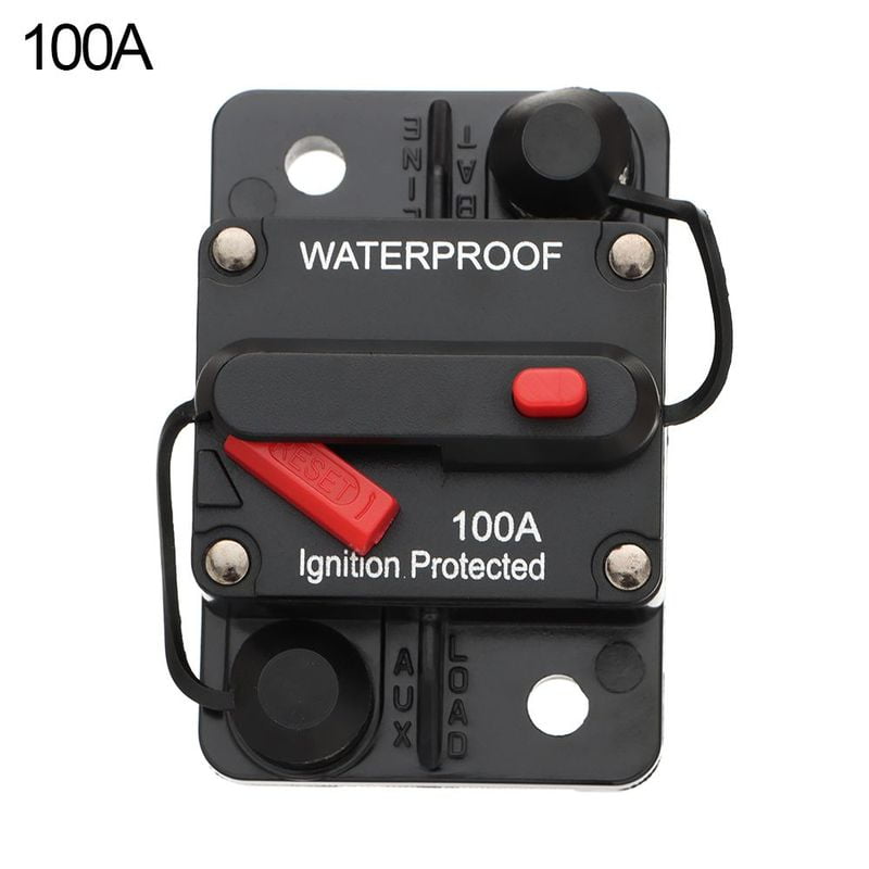 1Pc 12V-48V Waterproof Surface Mount Circuit Breaker Car Circuit ...